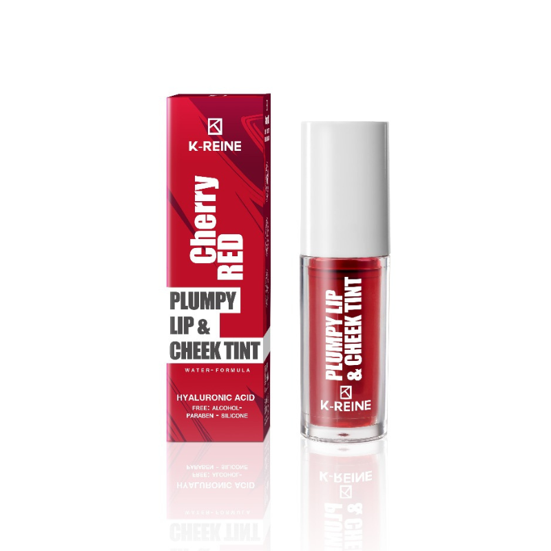 K-REINE PLUMPY LIP CHEEK TINT CHERRY RED 6ML pharmashop